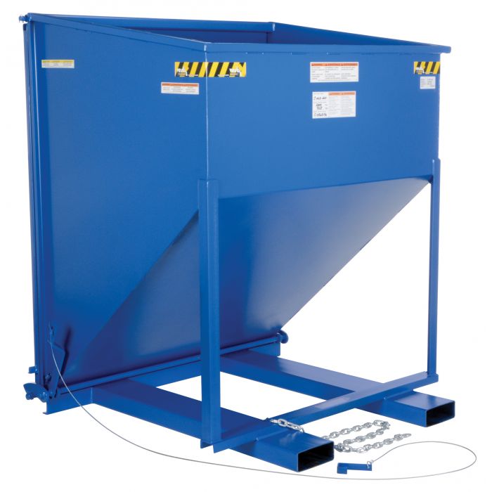 Steel Chute Hoppers - ForkliftAccessories.com by