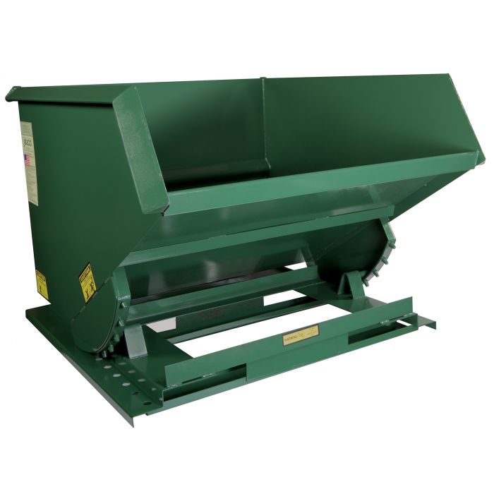 Steel Self-Dumping Hoppers - ForkliftAccessories.com by