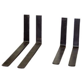 4,000 Lb Cap. - 60"L- Forged Steel Forklift Forks by Vestil Mfg. Co.