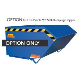 Flow Control Option for 6,000 Lb H Style Hopper by Vestil